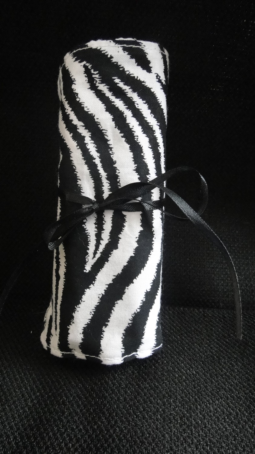 Crayon Roll With 8 Crayons, Party Favor In Zebra Print on Luulla